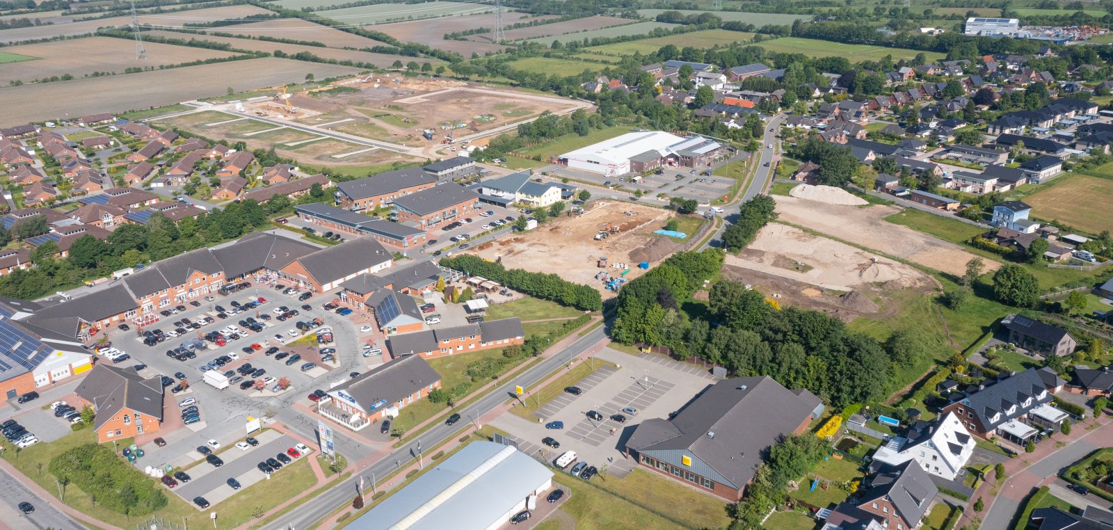 Neues Ortszentrum nimmt Gestalt an | gv-handewitt